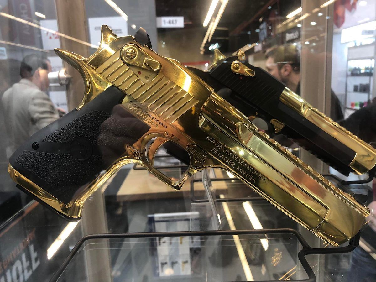 Desert Eagle Wallpaper Gold